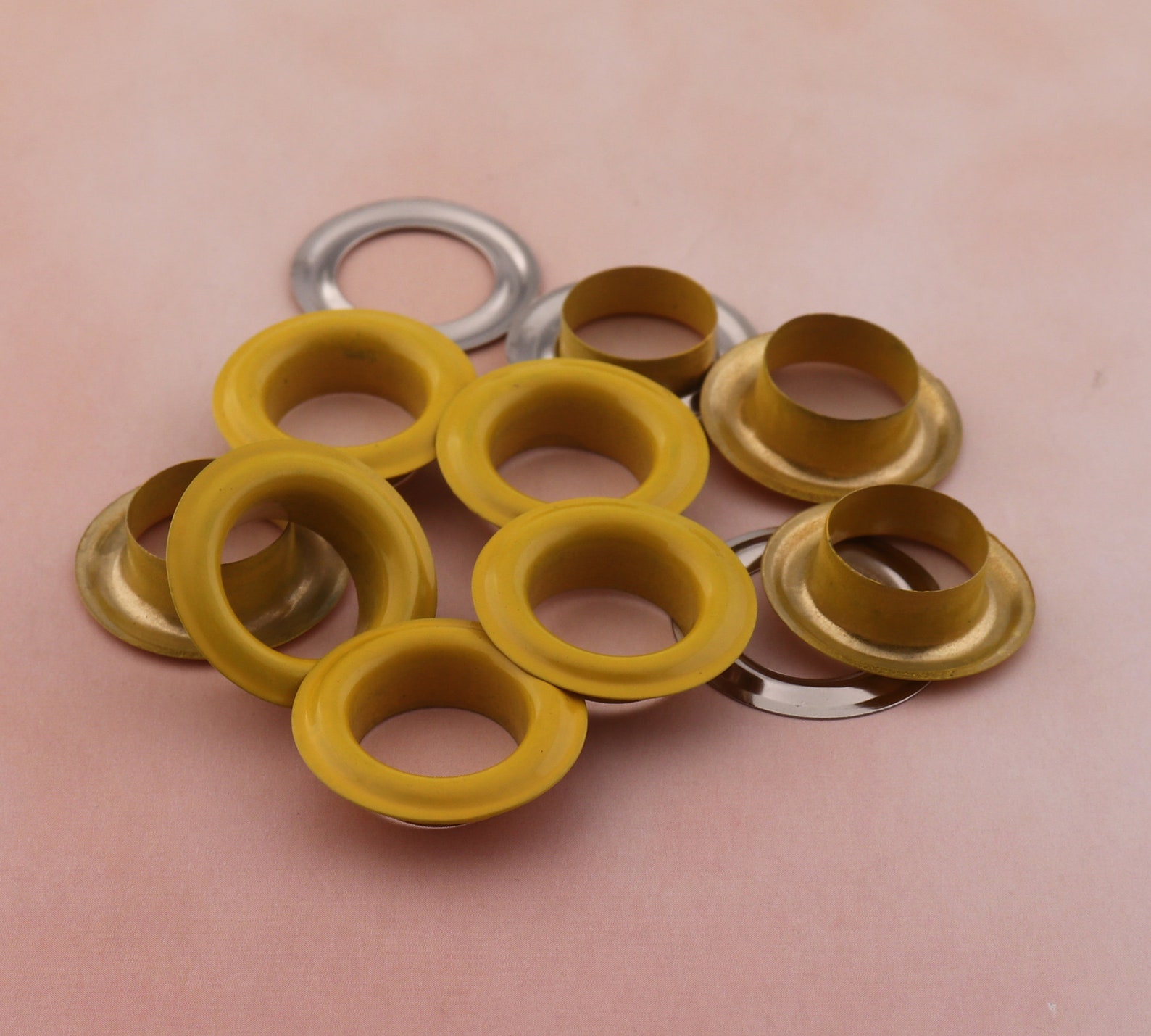 12mm gran oro ojales ojales metálicos redondos ojales - Etsy España