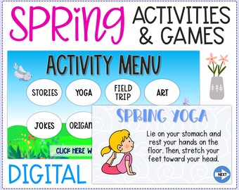 Spring Party Games | Etsy