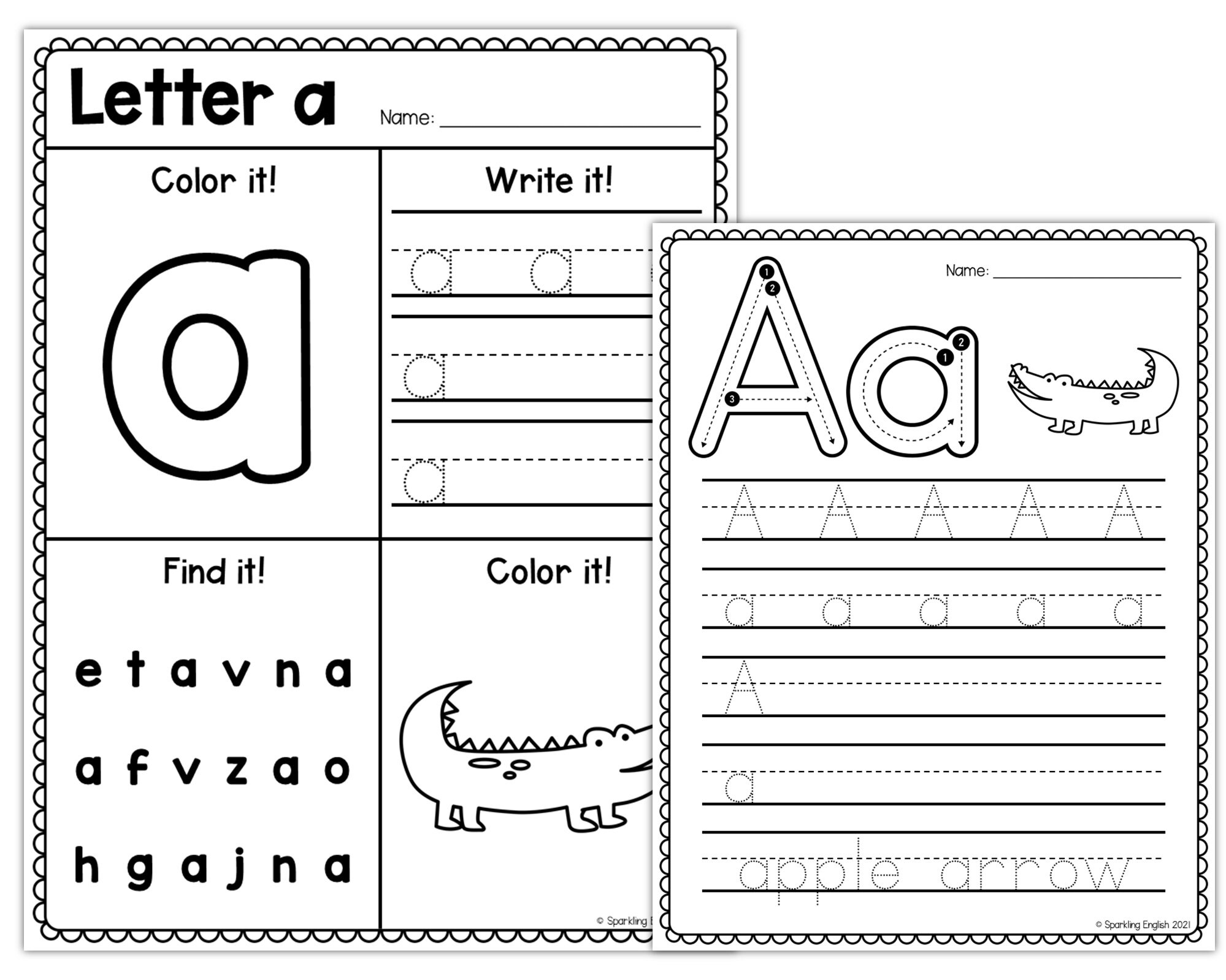 Letter of the Week A to Z Alphabet Curriculum for Pre-k and - Etsy