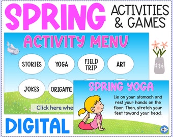 Spring Party Games - Etsy