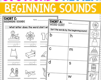 CVC Words Ending Sounds Worksheets - Review CVC Words Worksheets ...