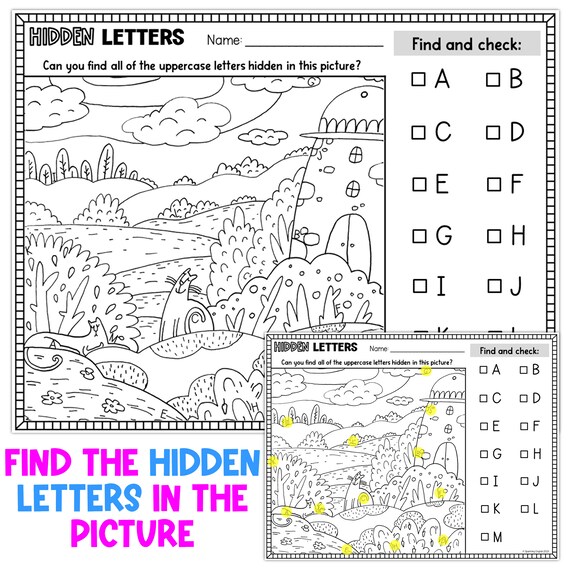 Hidden Alphabet Worksheets Lowercase Alphabet Maze Worksheets Letter