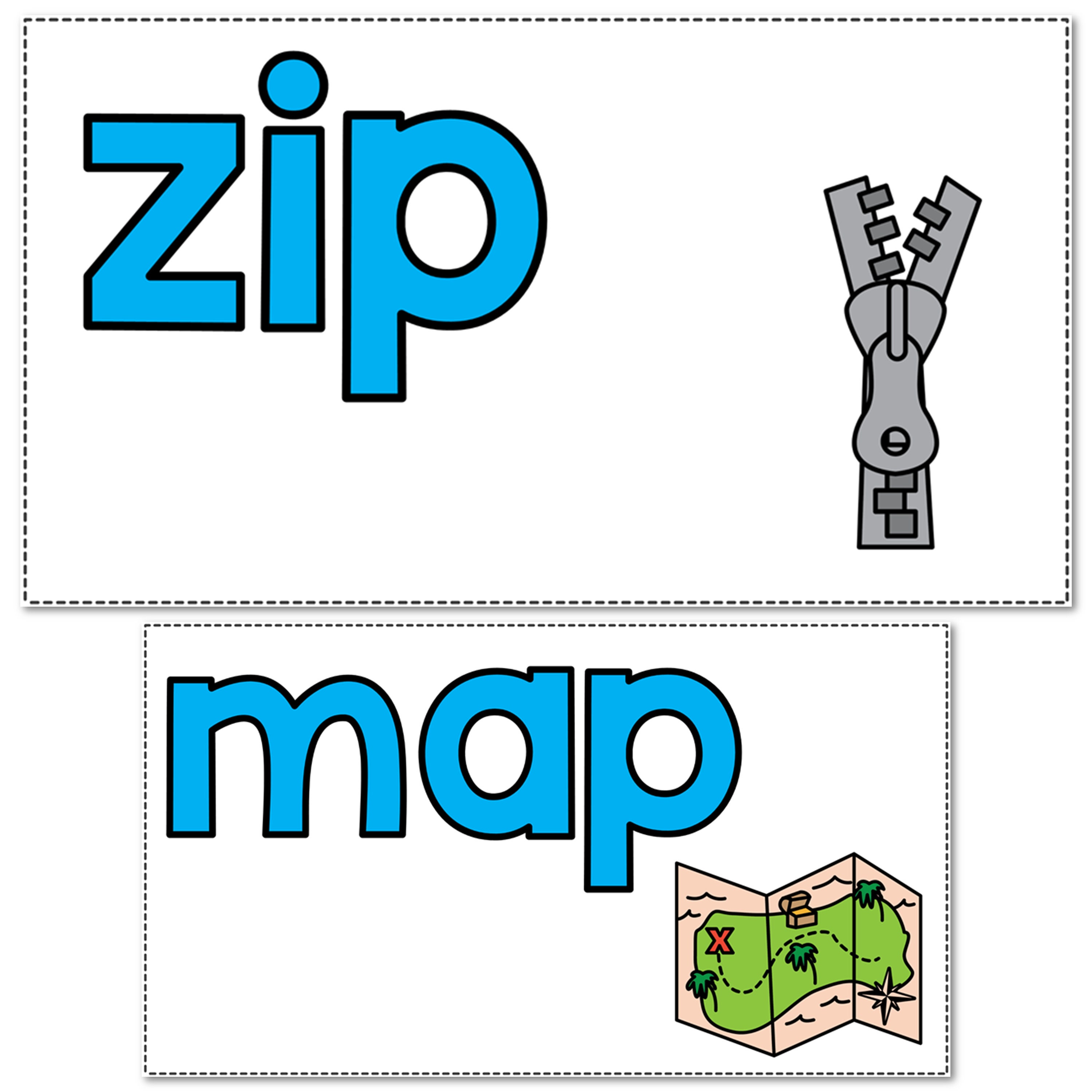 Digital CVC Words Flashcards | Fun CVC Words Review Activity | Phonics ...