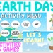 Virtual Earth Day Activities Earth Day Party Digital Earth | Etsy
