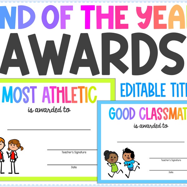 Student Superlatives - Etsy