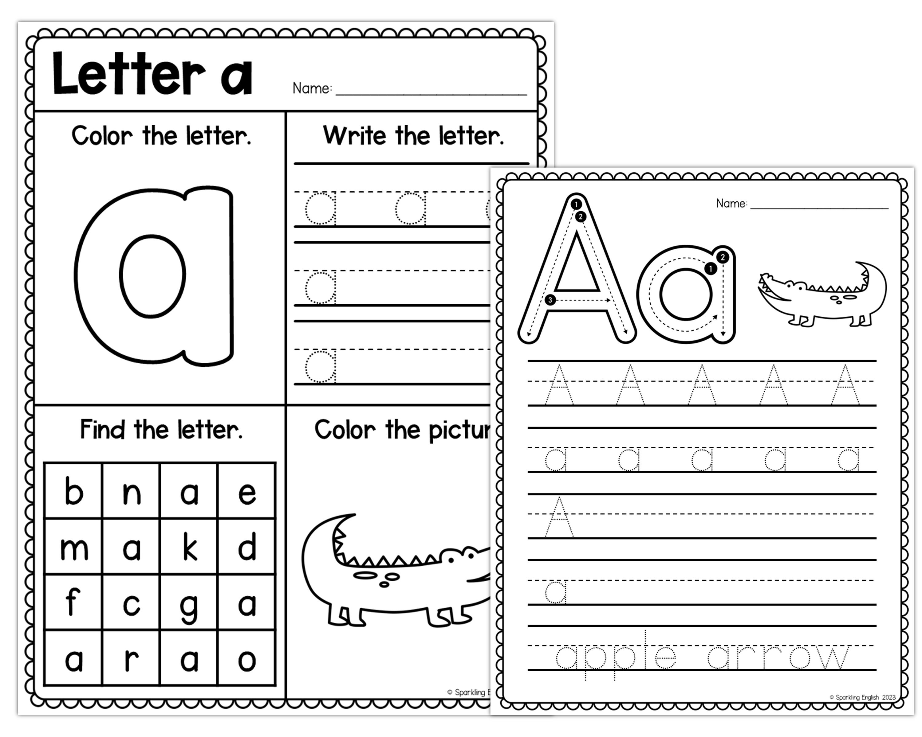 Letter of the Week A to Z Alphabet Curriculum for Preschool - Etsy