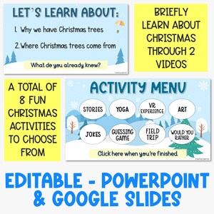 Digital Christmas Activities | Virtual Christmas Party for Kids ...