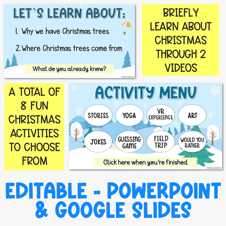 Digital Christmas Activities | Virtual Christmas Party for Kids ...