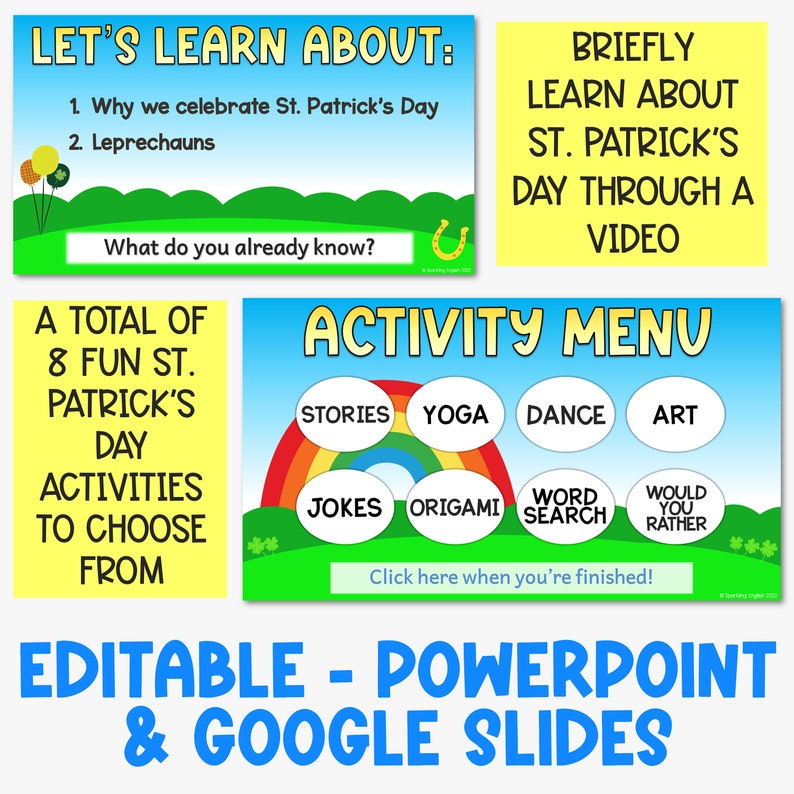 Virtual St. Patrick's Day Activities | Virtual St. Patrick's Day Party ...
