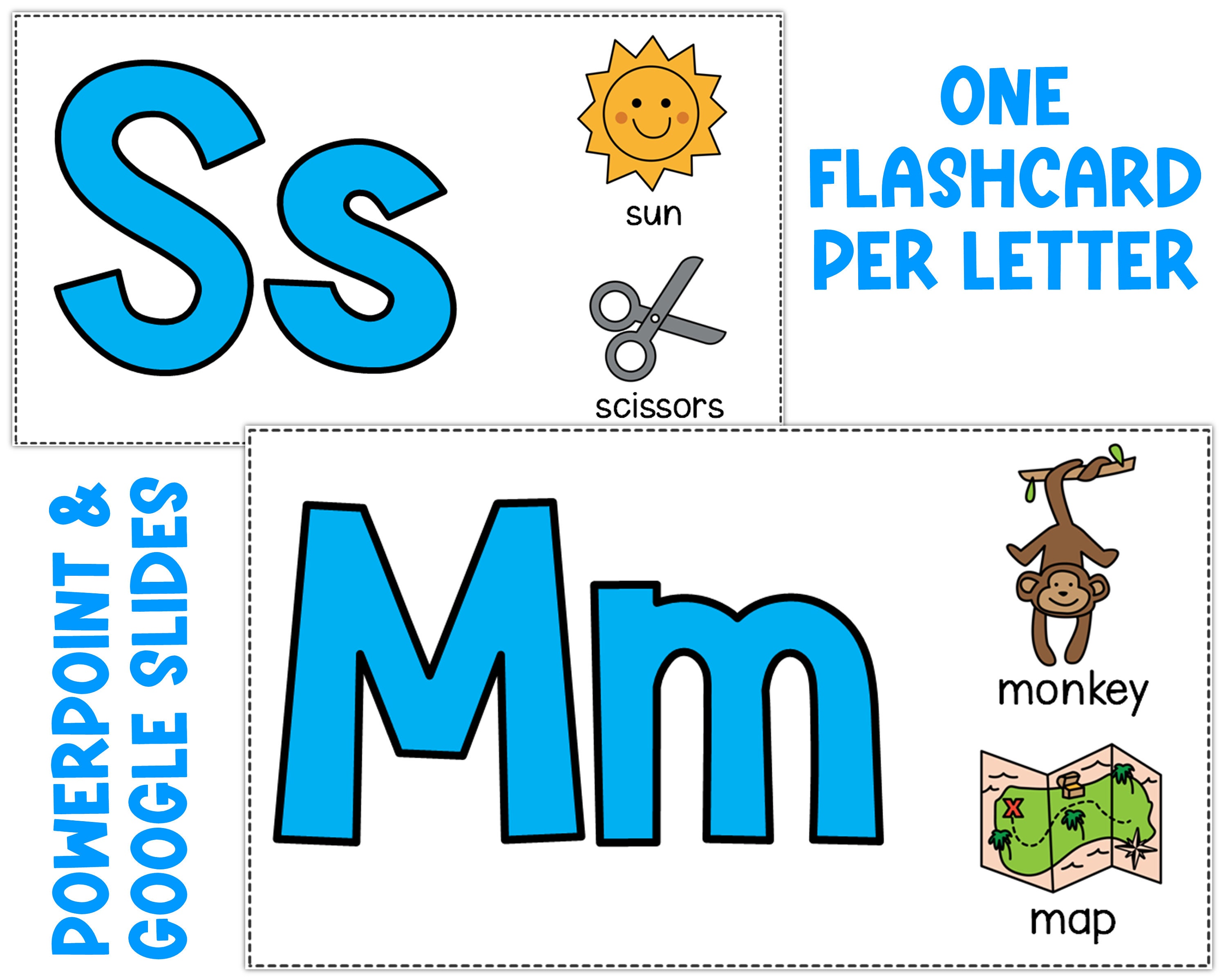 Digital Alphabet Flashcards - Practice and Review the Alphabet - Whole ...