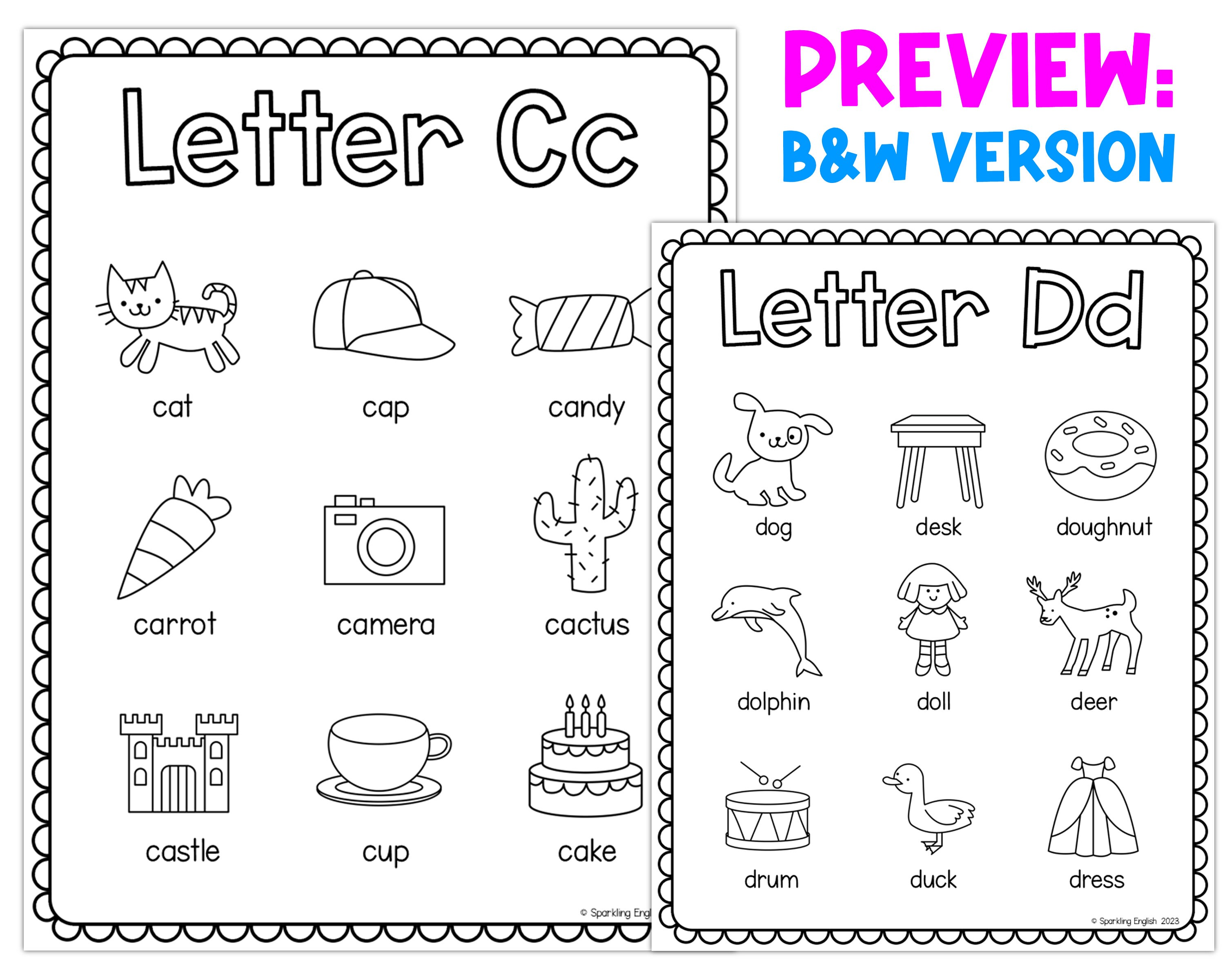 Alphabet Picture Dictionary - Etsy