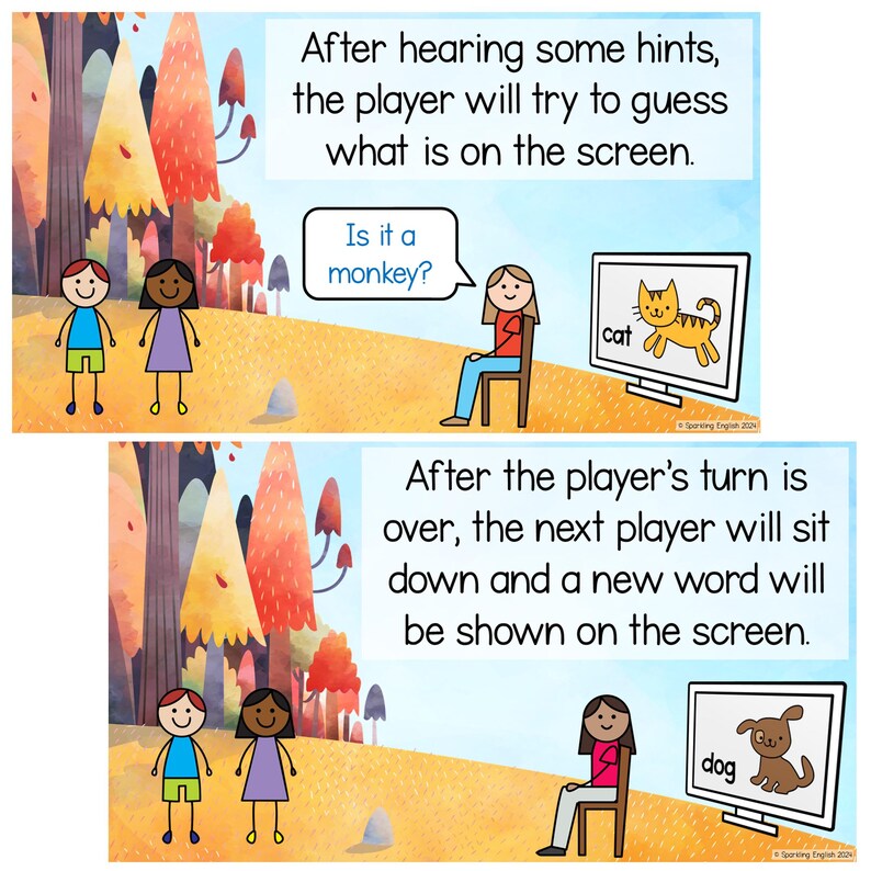 Fall Hot Seat Guessing Game | Whole Class Fun Friday Brain Break | Fun ...