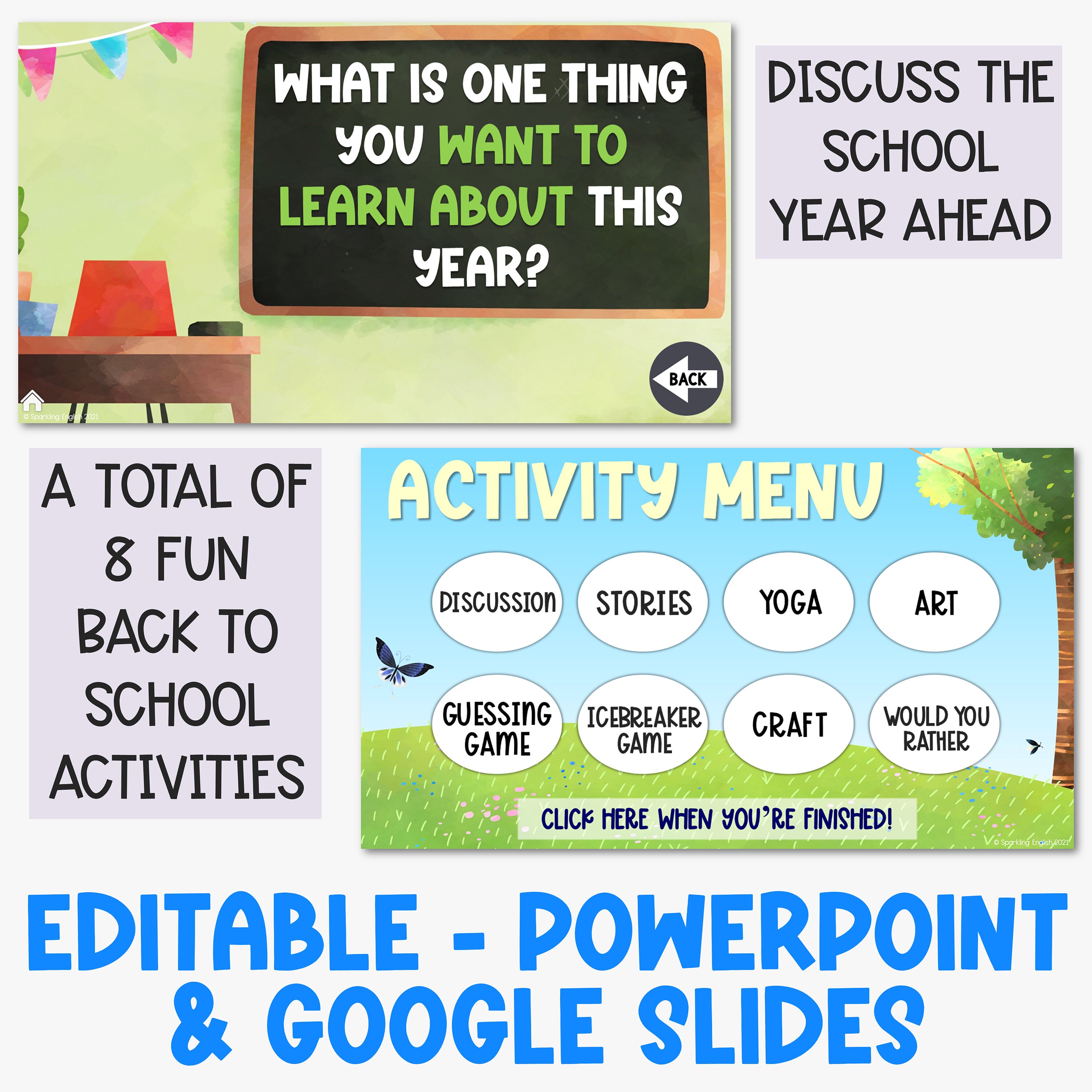 Back to School Activities | Back to School Party | Digital Back to ...