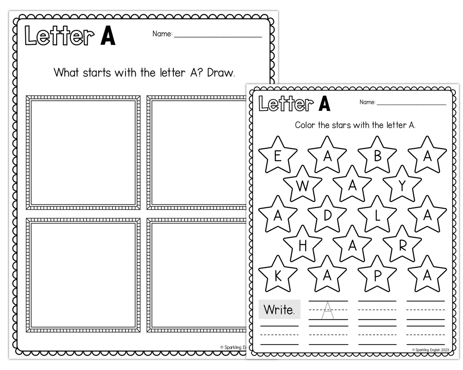 Letter of the Week A to Z Alphabet Curriculum for Preschool - Etsy