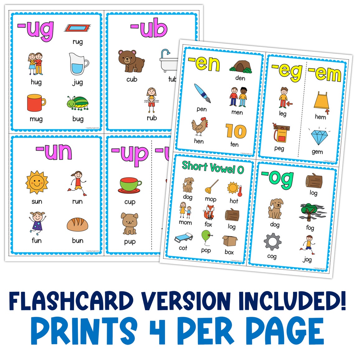CVC Words Posters - Phonics Book or Bulletin Board - CVC Words ...