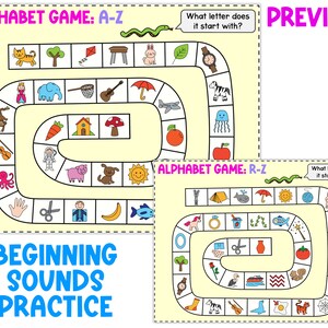 Alphabet Board Games | Printable and Digital Alphabet Activity ...