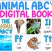 The Animal Abc's Digital Book Powerpoint and Google - Etsy