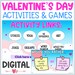 Virtual Valentine's Day Activities | Virtual Valentine's Day Party - Etsy