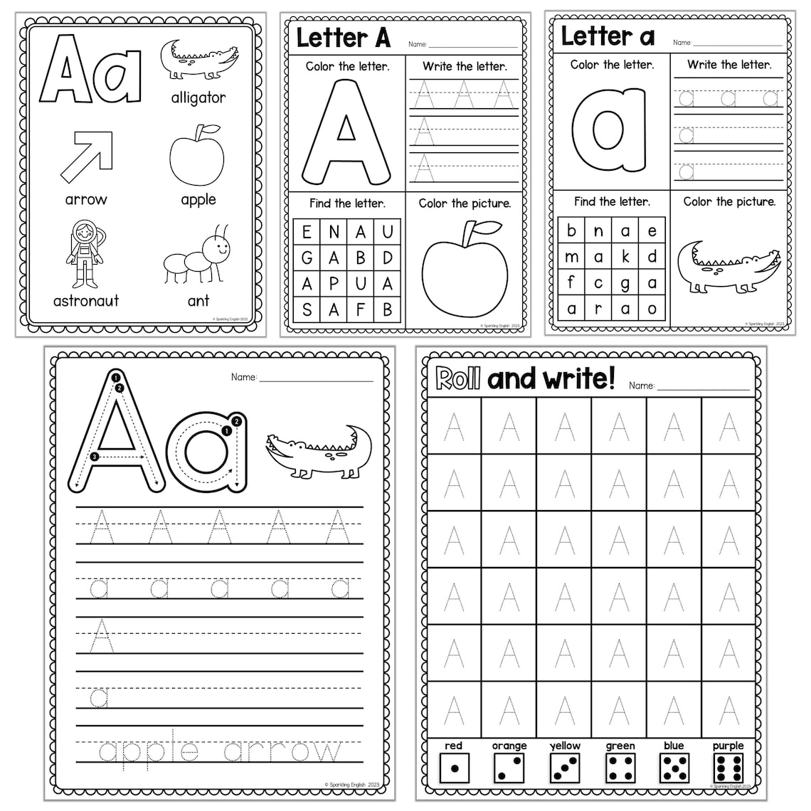 Letter of the Week A to Z | Alphabet Activities for Preschool ...