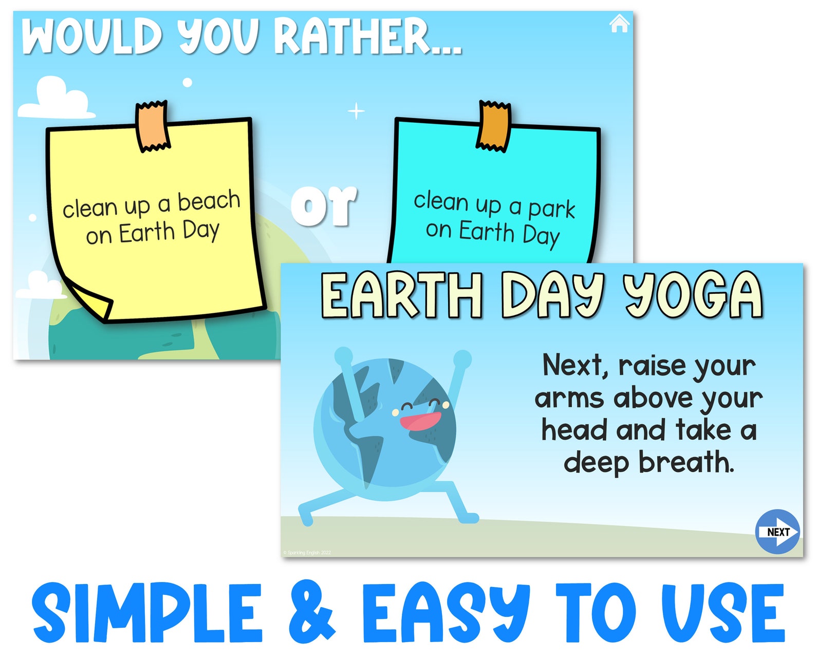 Virtual Earth Day Activities Earth Day Party Digital Earth | Etsy