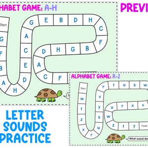 Alphabet Board Games | Printable and Digital Alphabet Activity ...