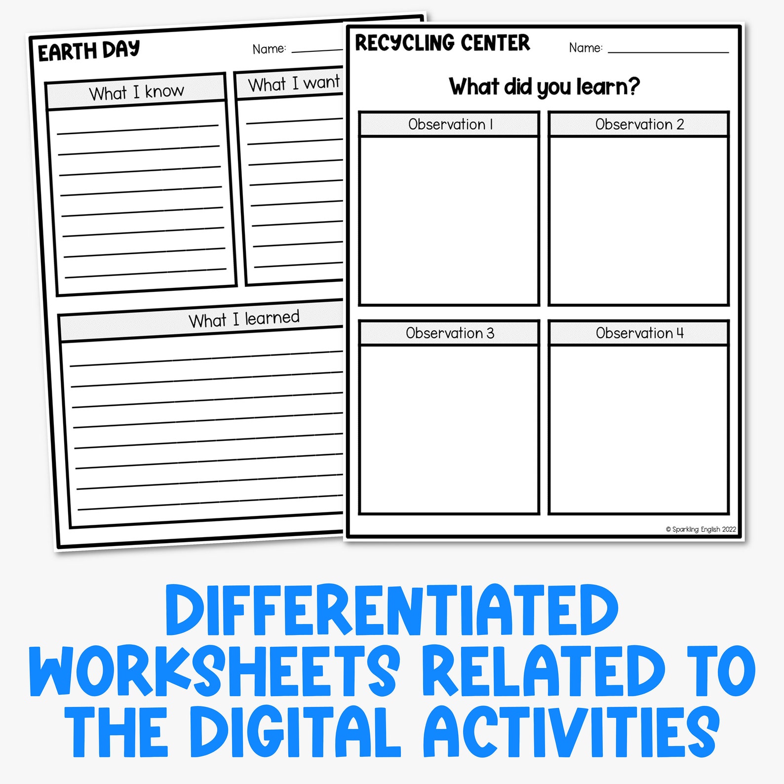 Virtual Earth Day Activities Earth Day Party Digital Earth Day Games ...