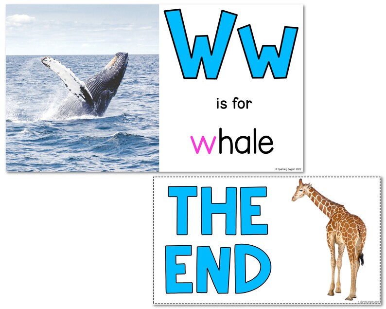 The Animal Abc's Digital Book - Powerpoint and Google Slides Alphabet ...