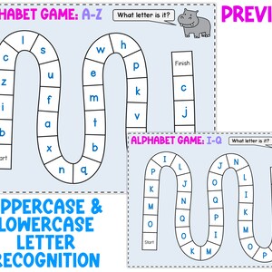 Alphabet Board Games | Printable and Digital Alphabet Activity ...