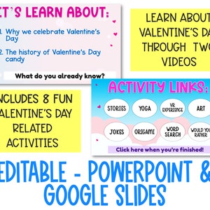 Virtual Valentine's Day Activities Virtual - Etsy