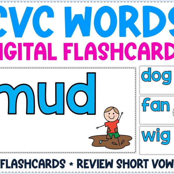 Phonics Flash Cards - Etsy