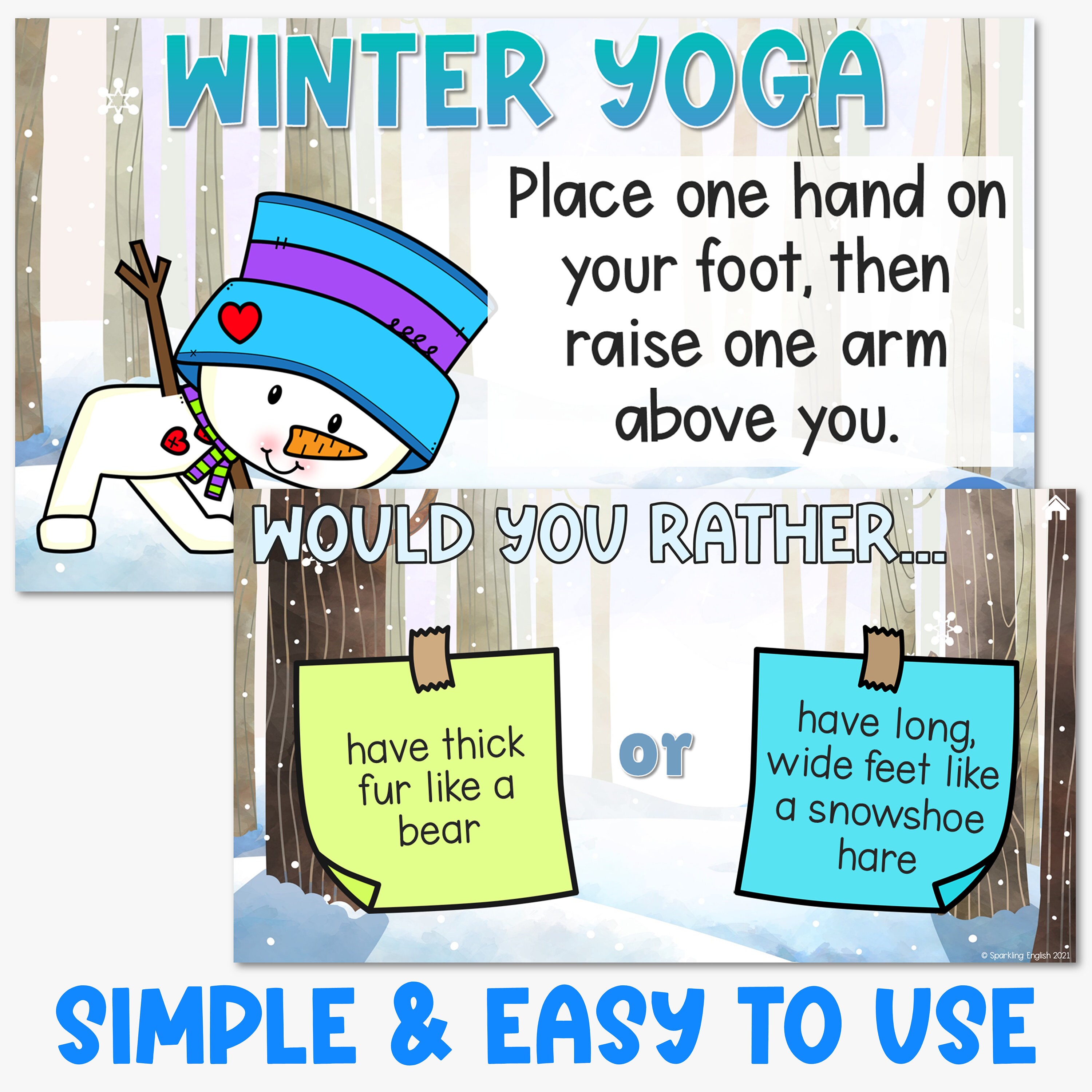 Virtual Winter Activities | Virtual Winter Party for Kids | Fun Winter ...