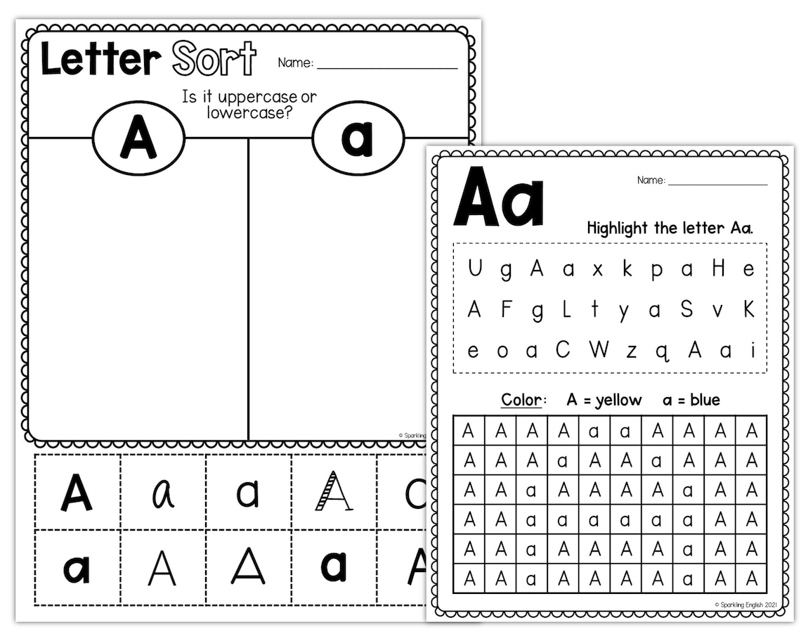 Letter of the Week A to Z Alphabet Curriculum for Pre-k and - Etsy