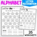 Letter Recognition Worksheets | Alphabet Uppercase and Lowercase ...