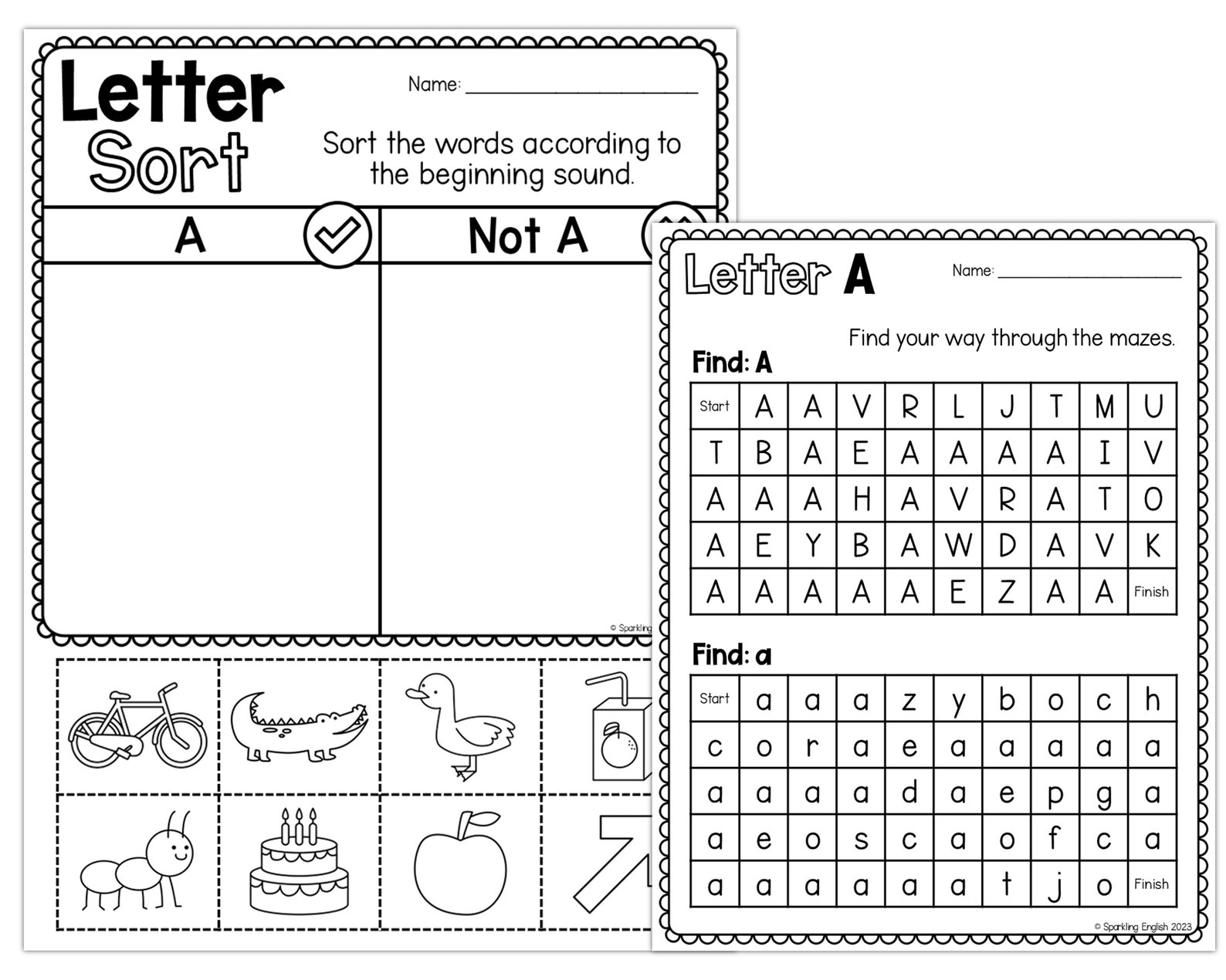 Letter of the Week A to Z Alphabet Curriculum for Preschool - Etsy