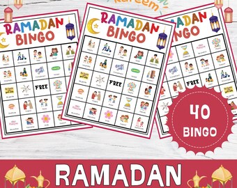 Eid Al-adha Bingo Game |eid Games | Bingo Boards | Printable Eid ...