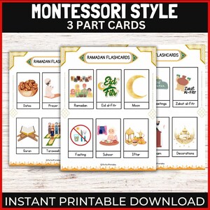 30 Ramadan Vocabulary Flashcards | Islamic Classroom Activities ...