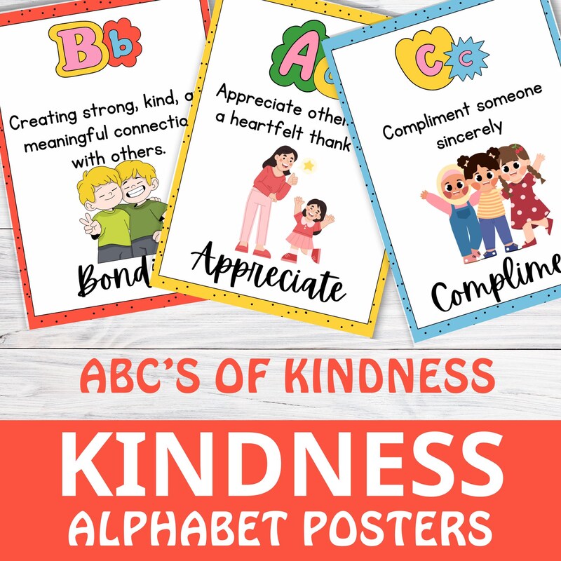 Kindness Poster - Etsy