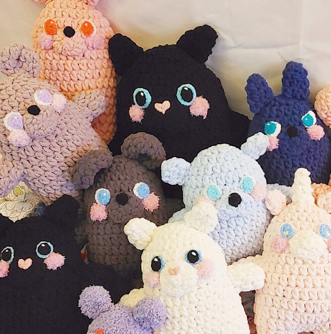 Crochet Stuffed Animals 14 - Etsy