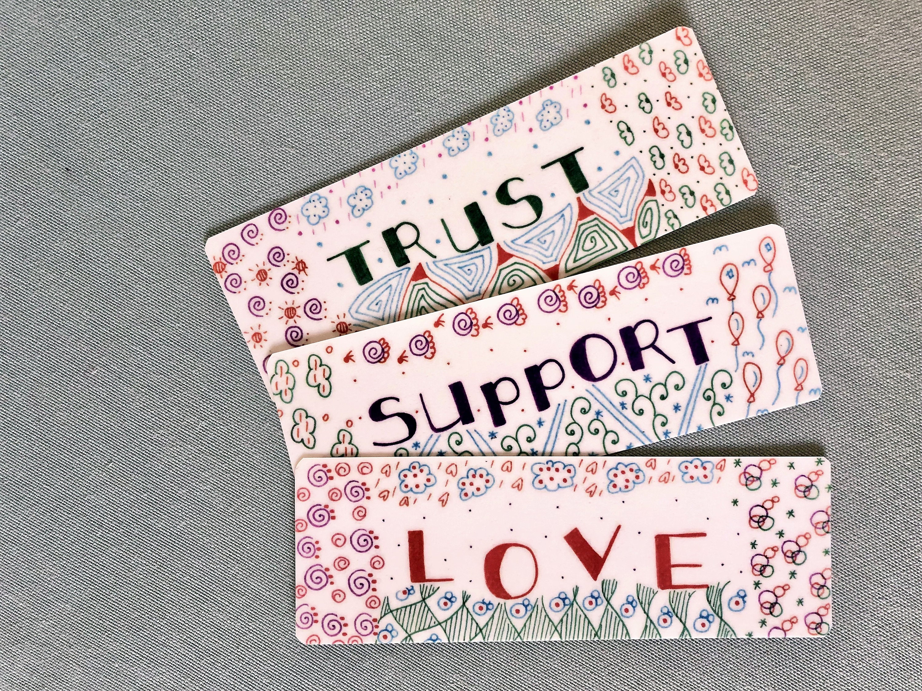 Value Cards With Patterns, Self Awareness Cards for Adults, Nonviolent Communication Needs Cards ...