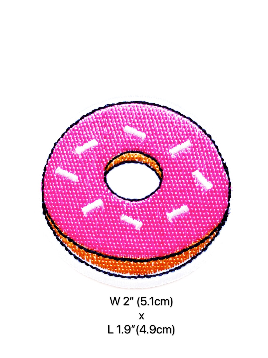 Donuts Worry Embroidery Iron on Patch // Doughnuts Donuts Sweets ...