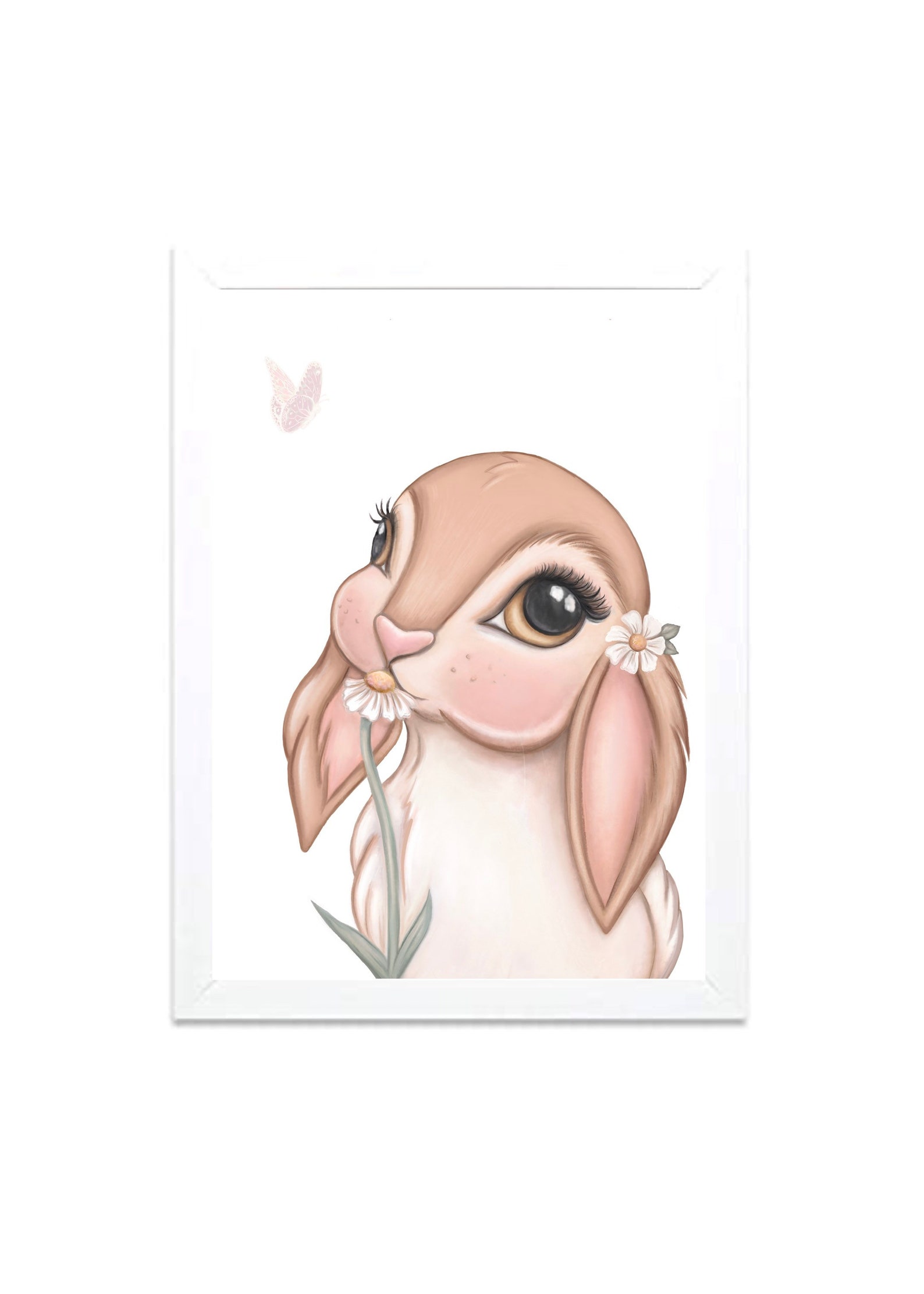 FAWN the Bunny. Art Print | Etsy