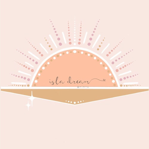 Boho Coastal/ Mermaid Art Prints Seashell - Etsy