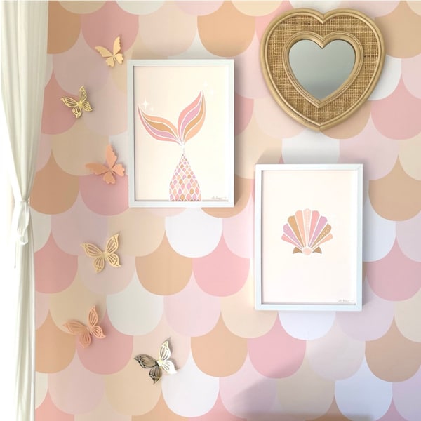 Mermaid Prints - Etsy