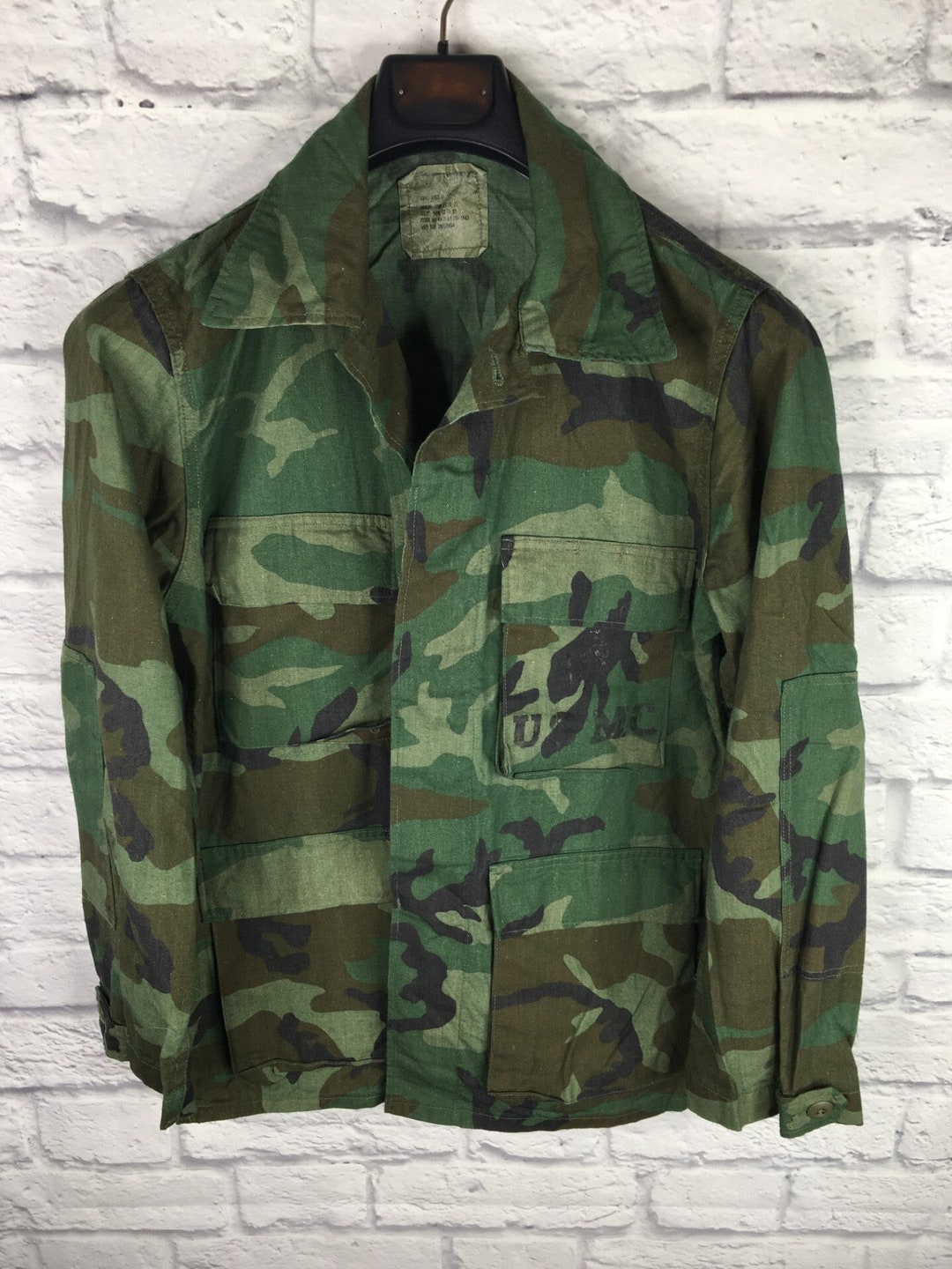 USMC Marked Early Winter Weight BDU Jacket Size: Small - Regular #16 - Etsy