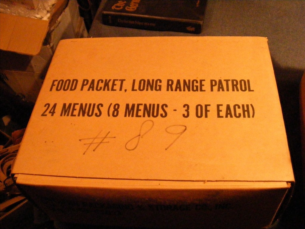 1:12 Scale Vietnam LRP Ration Carton 1st Version - Etsy