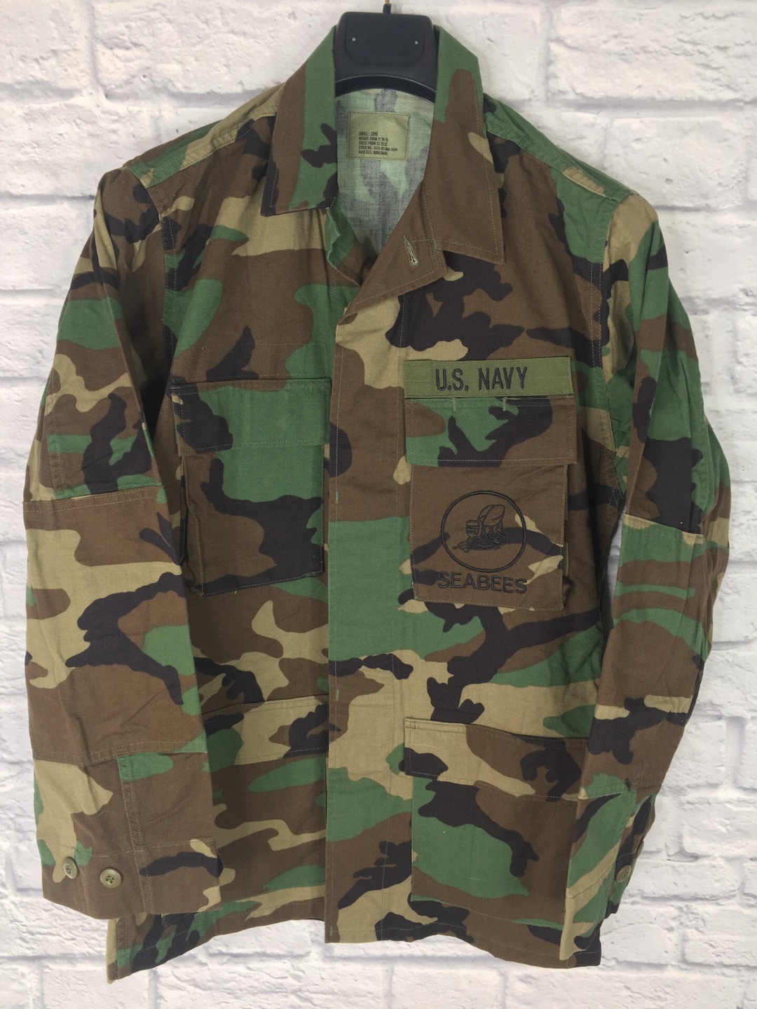 Vintage Winter Weight BDU Jacket Size: Small Long 11, Army Jacket, Camo ...