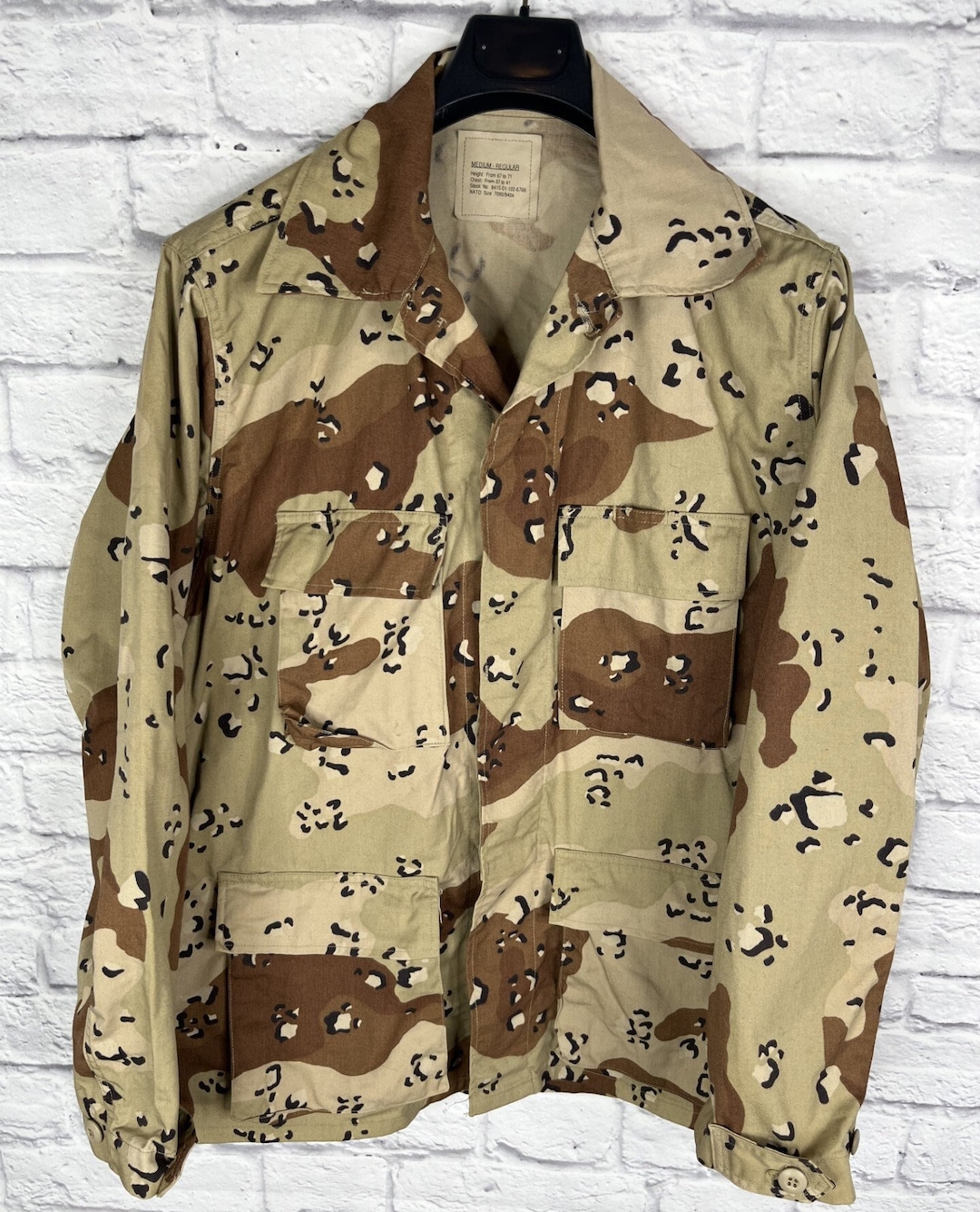 Named Desert Storm Six Color DBDU Jacket Size: Medium Regular 4 - Etsy