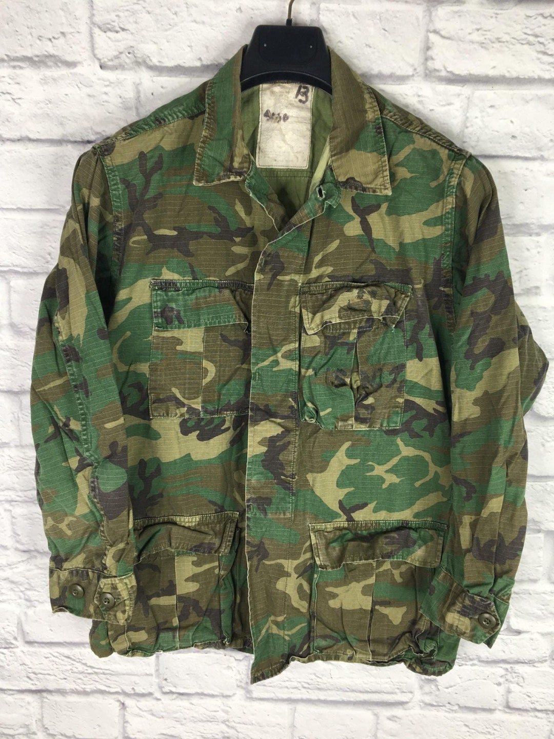 Vintage Rapid Deployment Force (RDF) ERDL Hot Weather Jacket Size ...