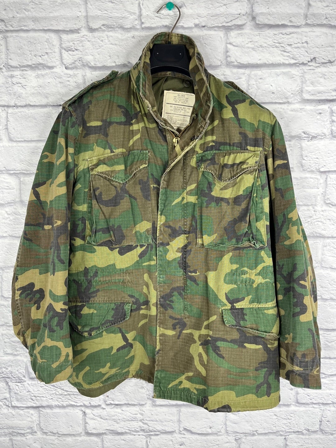 ERDL M-65 Field Jacket Size: Small Regular - Etsy