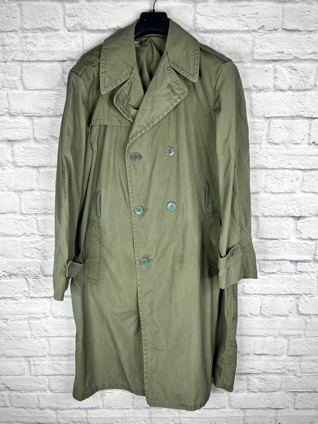 U.S. Army Vietnam War Issue Trench Coat Size: 40R 1 - Etsy